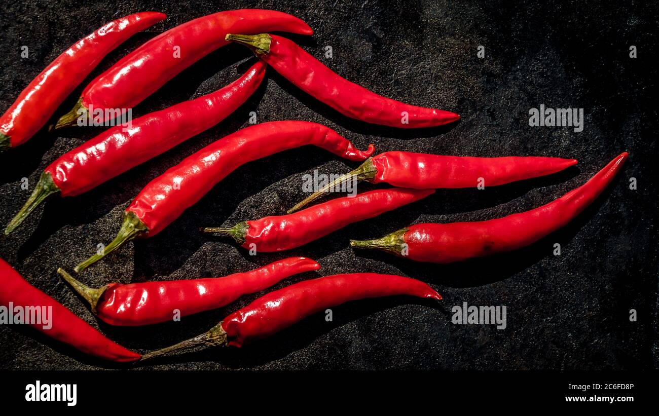 Chili pepper pattern hi-res stock photography and images - Alamy