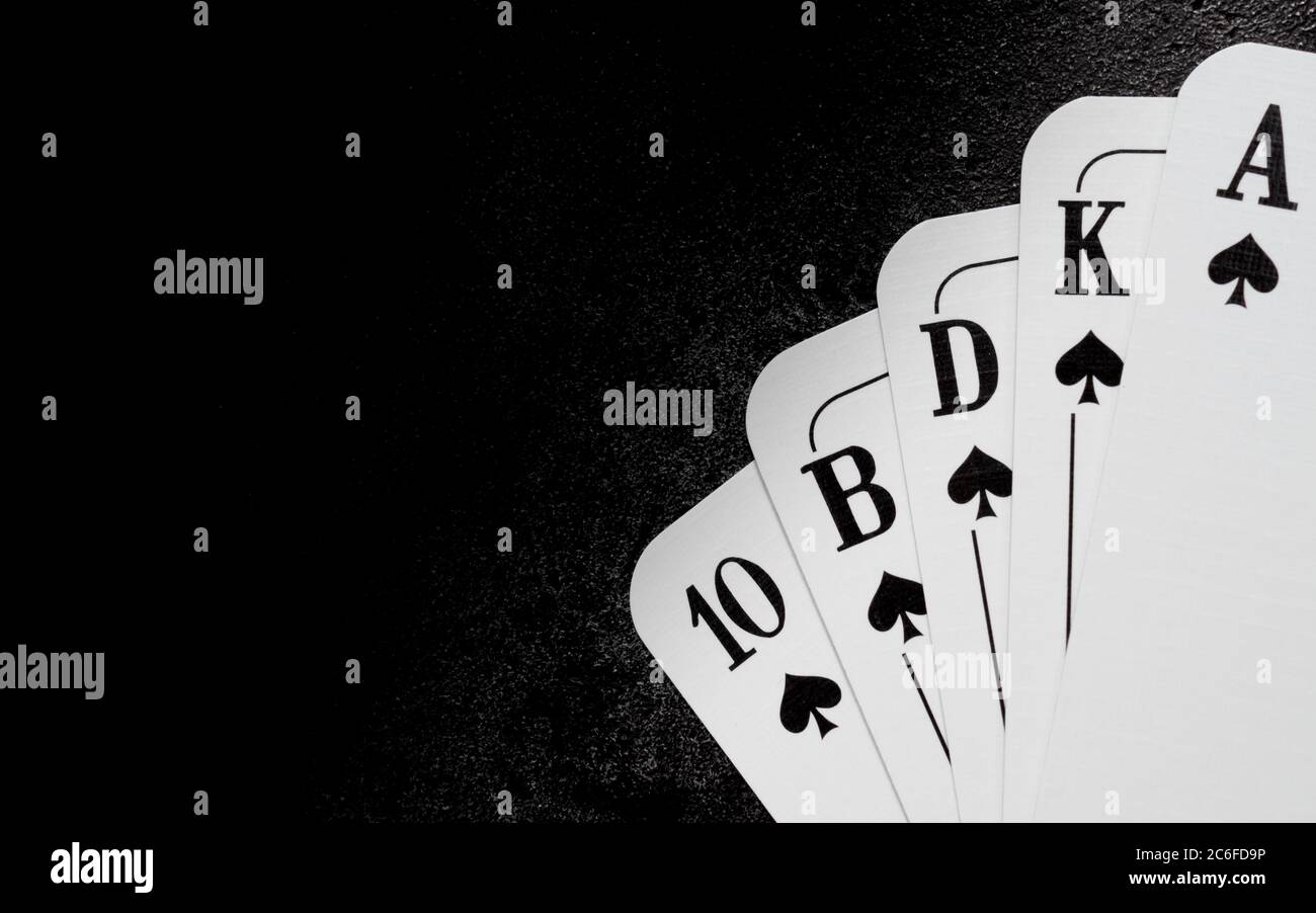 Ten of spades playing card hi-res stock photography and images - Alamy