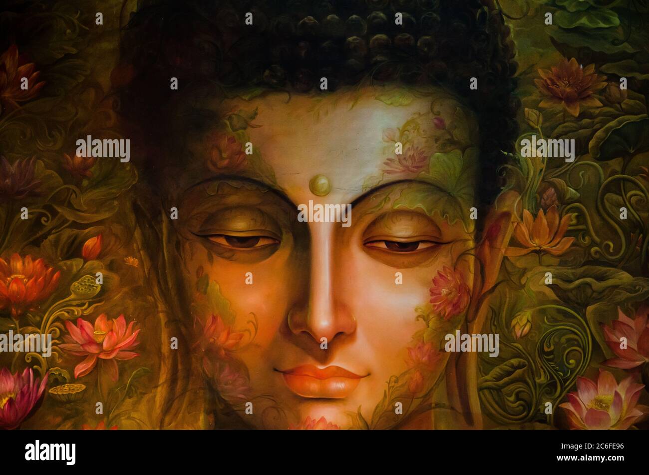 Serene Image of Lord Buddha Stock Photo - Alamy
