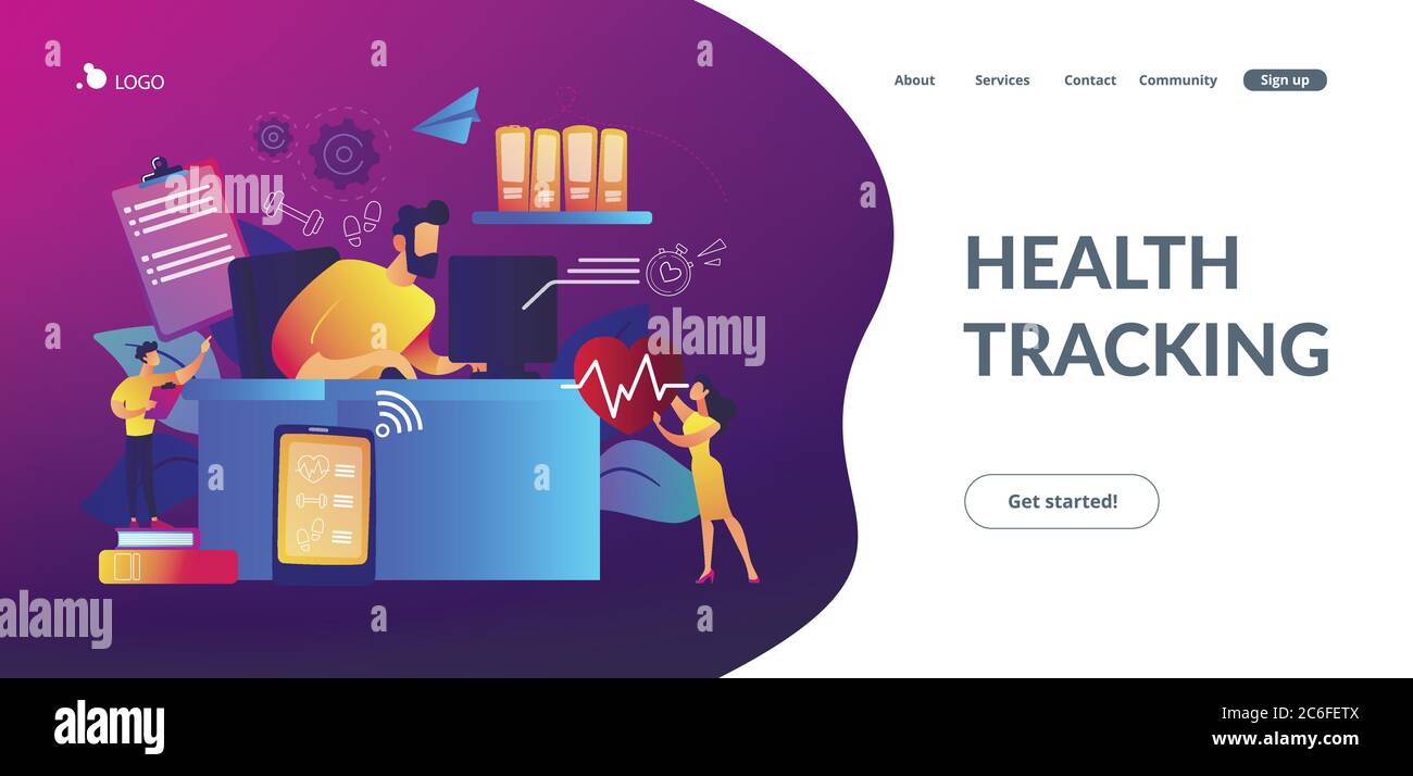 Health focused Stock Vector Images - Alamy