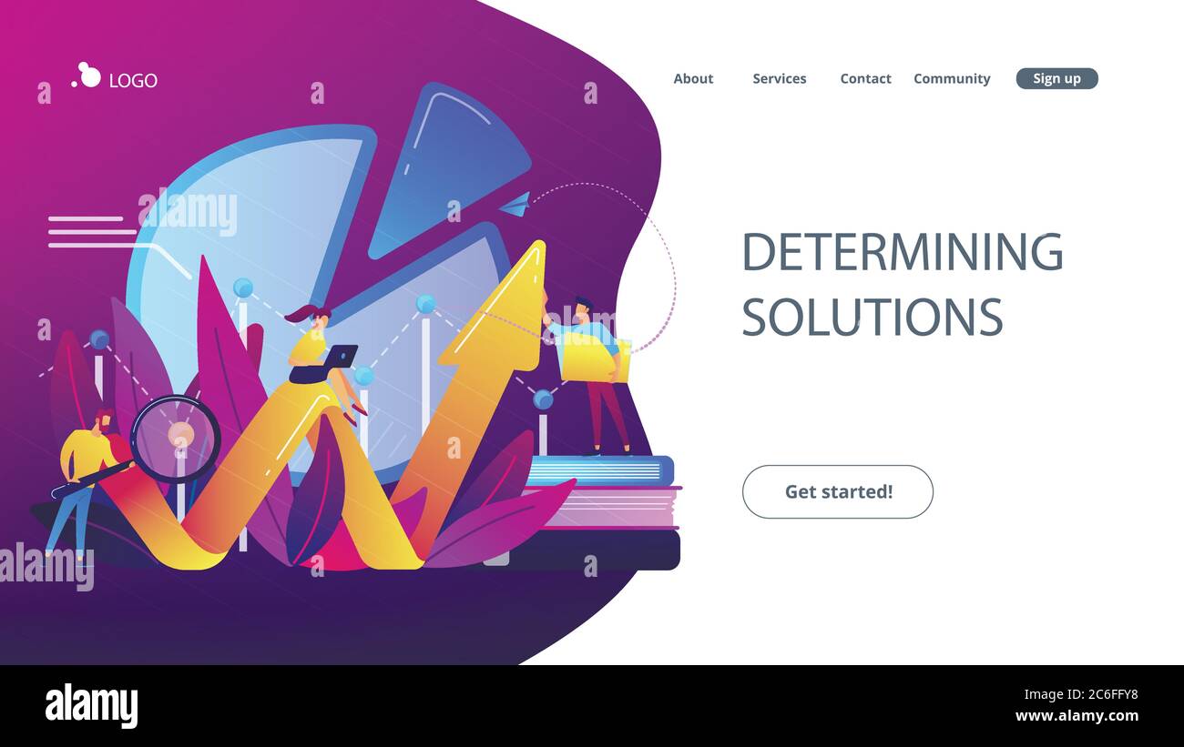 Business analysis it concept vector illustration Stock Vector Image ...