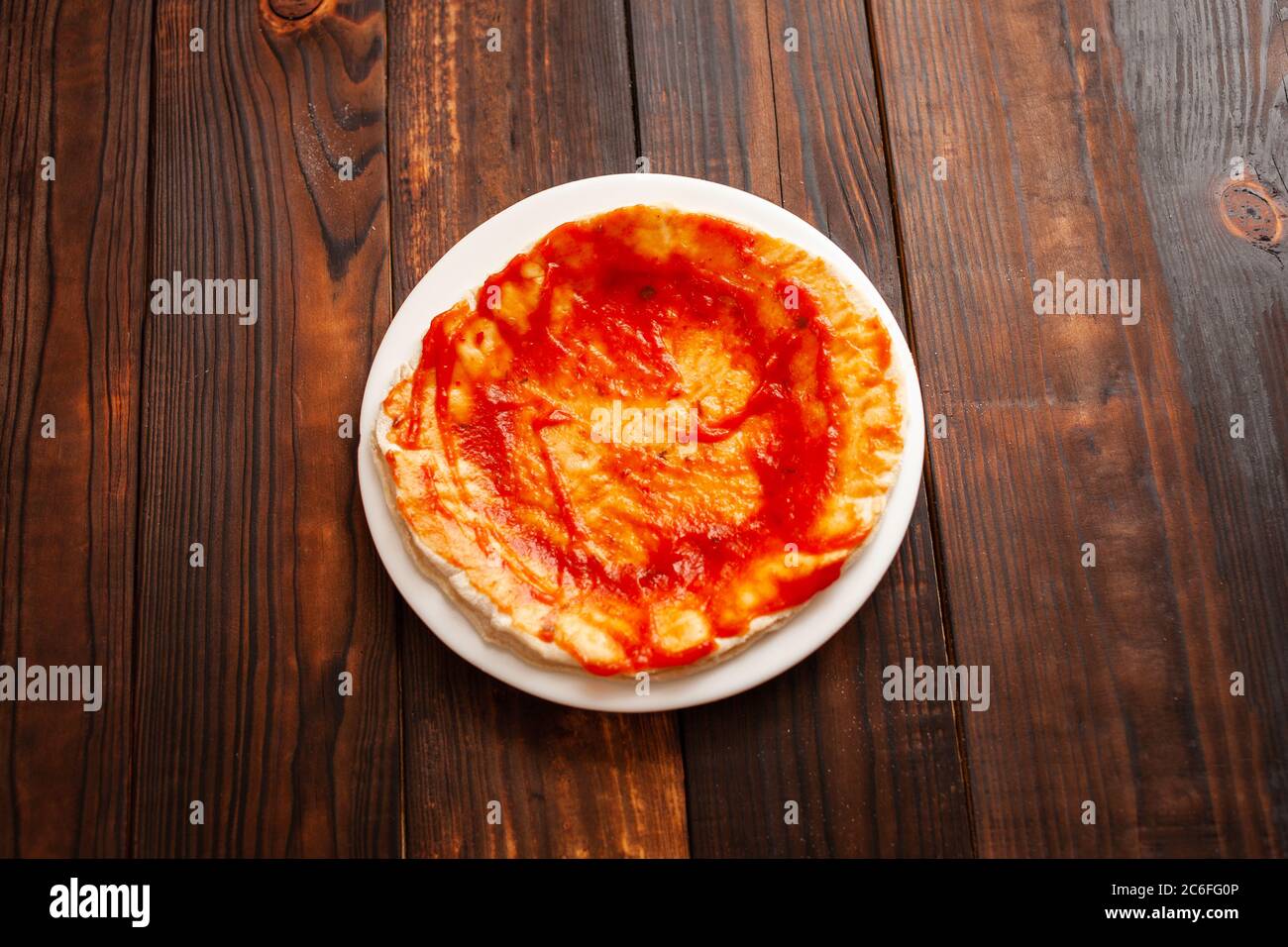 Instructions for making pizza. DIY Stock Photo - Alamy
