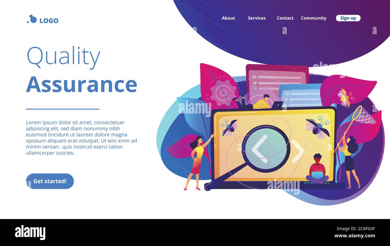 Software testing it concept vector illustration Stock Vector Image ...