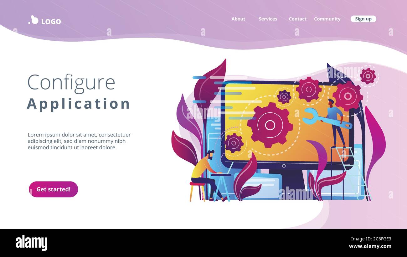 Framework course Stock Vector Images - Alamy