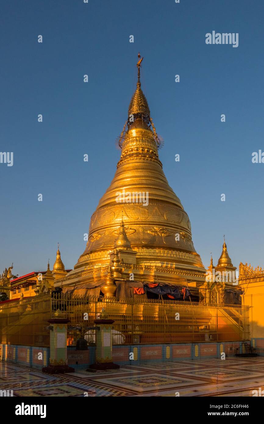 Soon U Ponya Shin Paya, built as early as 1312 at Sagaing hill, in the ...
