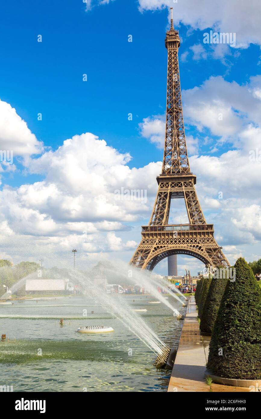 Eiffel Tower most visited monument in France and the most famous symbol ...