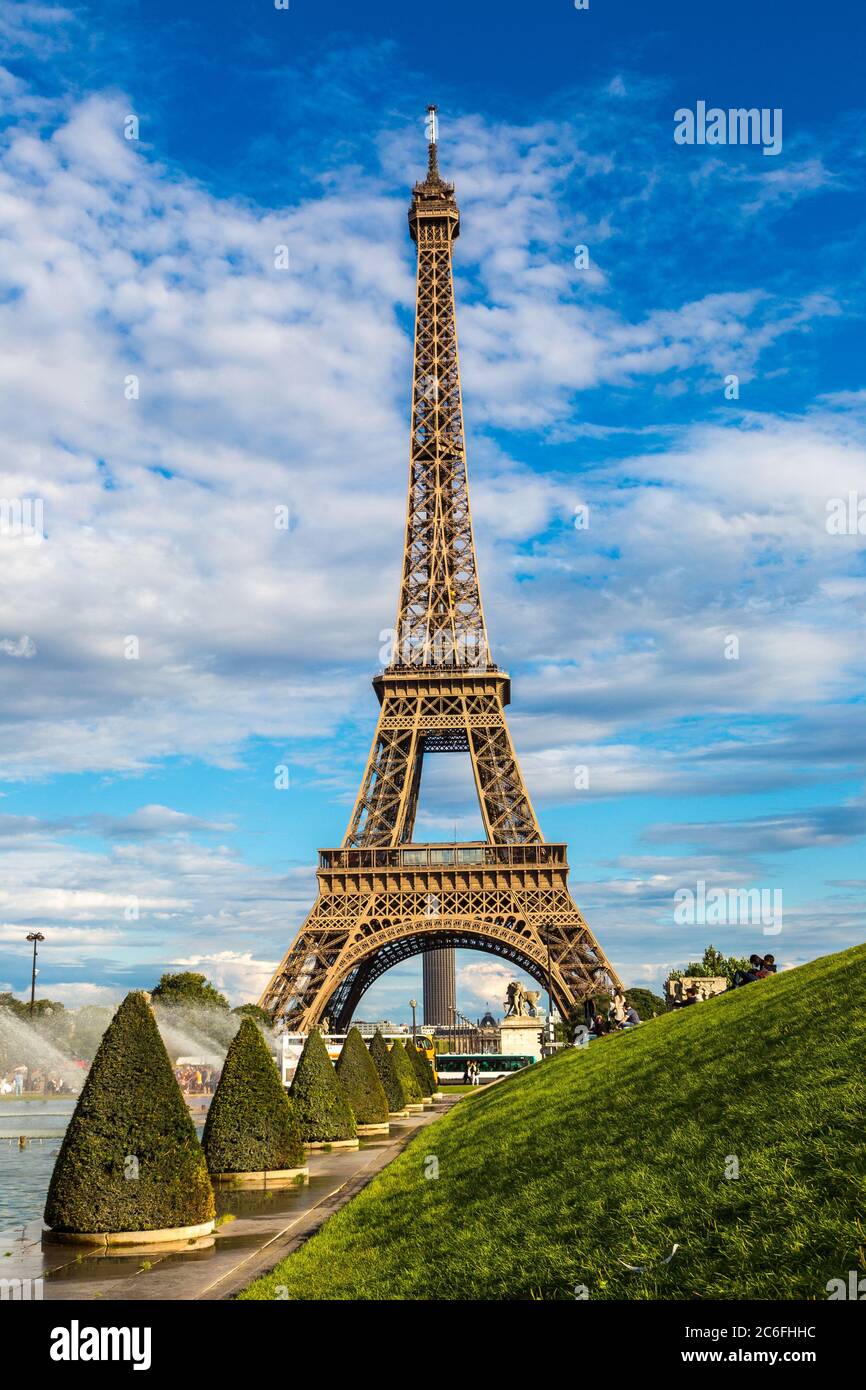 Eiffel Tower most visited monument in France and the most famous symbol ...