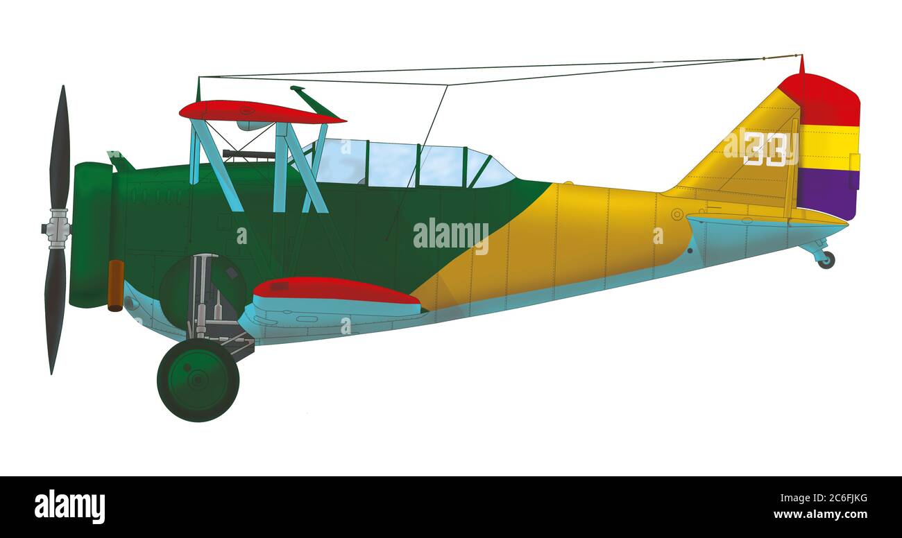 Grumman GE-23 Delfín (33) of the 2nd Flight of the Group 28 Spanish ...
