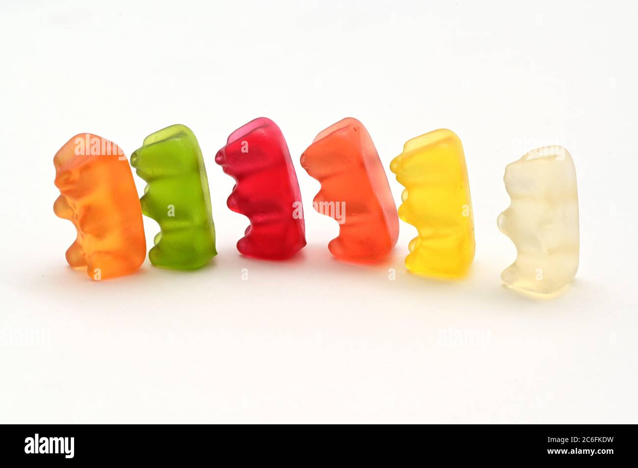 Close up jelly candy bear - concept Stock Photo - Alamy