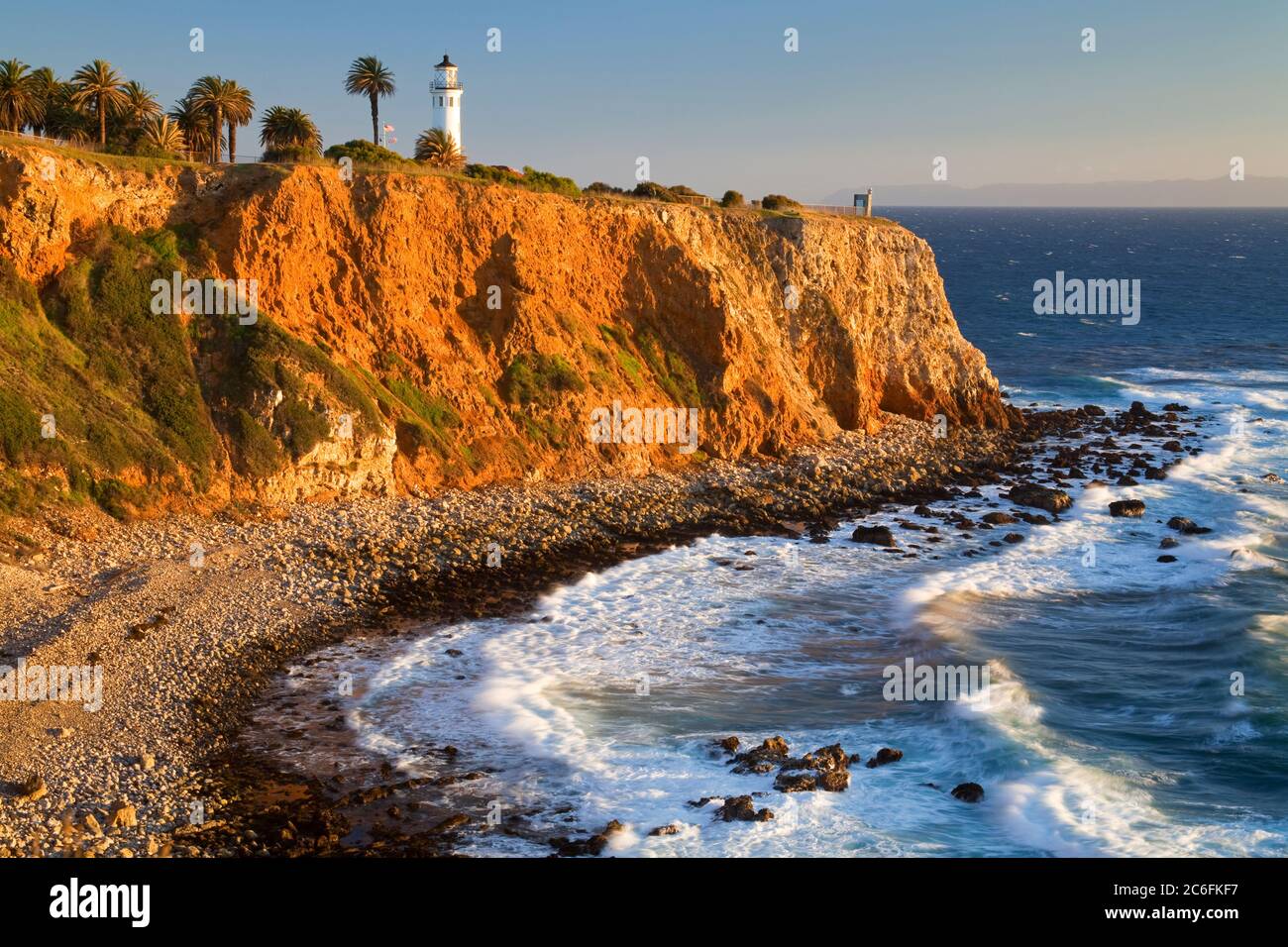 Point Vincente Lighthouse,Palos Verdes Peninsula,Los Angeles,California,USA Stock Photo - Alamy