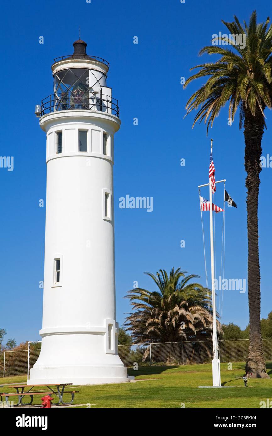Point Vincente Lighthouse, Palos Verdes Peninsula, Los Angeles, California, USA Stock Photo - Alamy