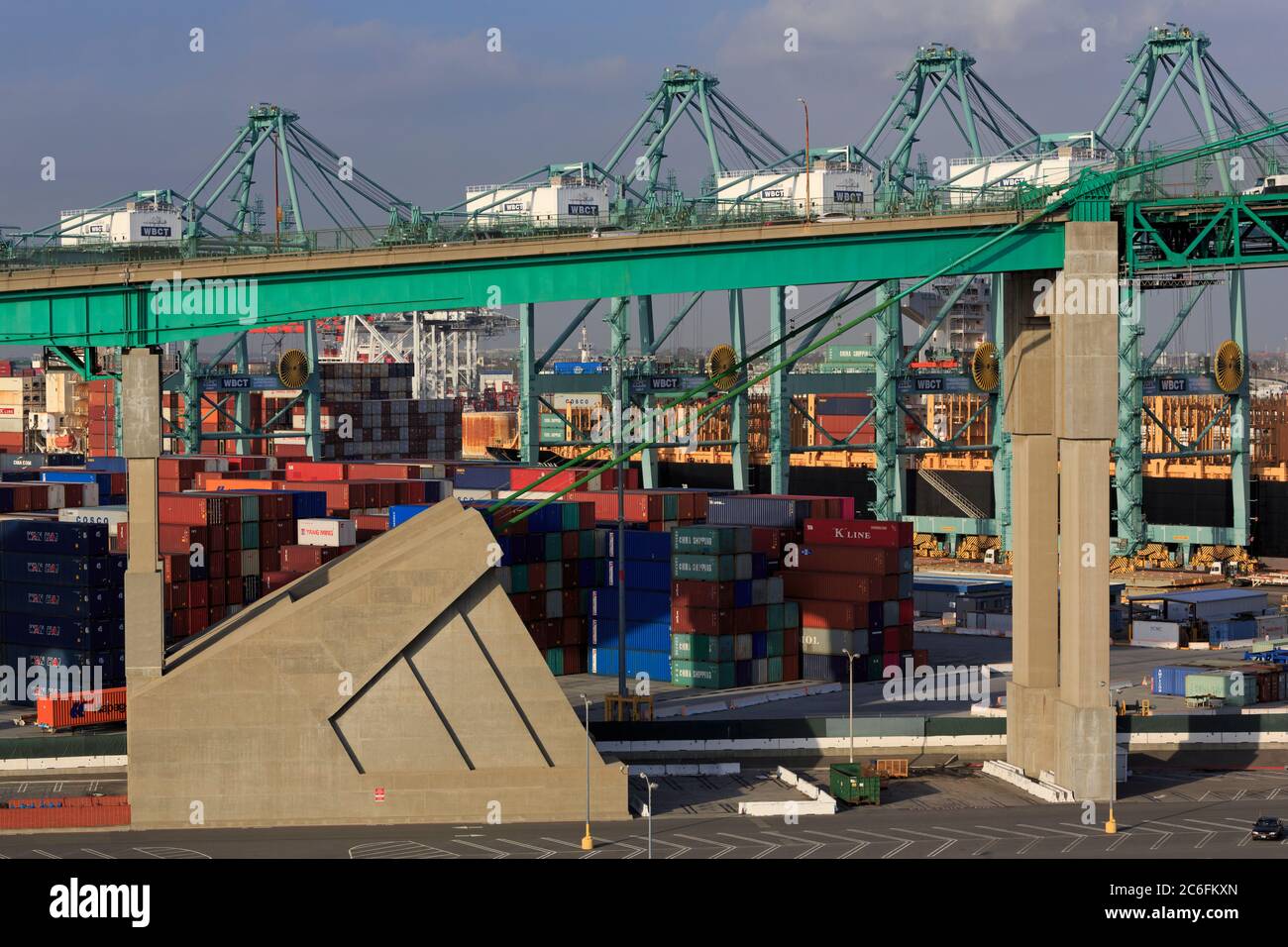 Vincent Thomas Bridge, San Pedro, Los Angeles, California, USA Stock ... Vincent Thomas Bridge, San Pedro, Los Angeles, California, USA Stock ...