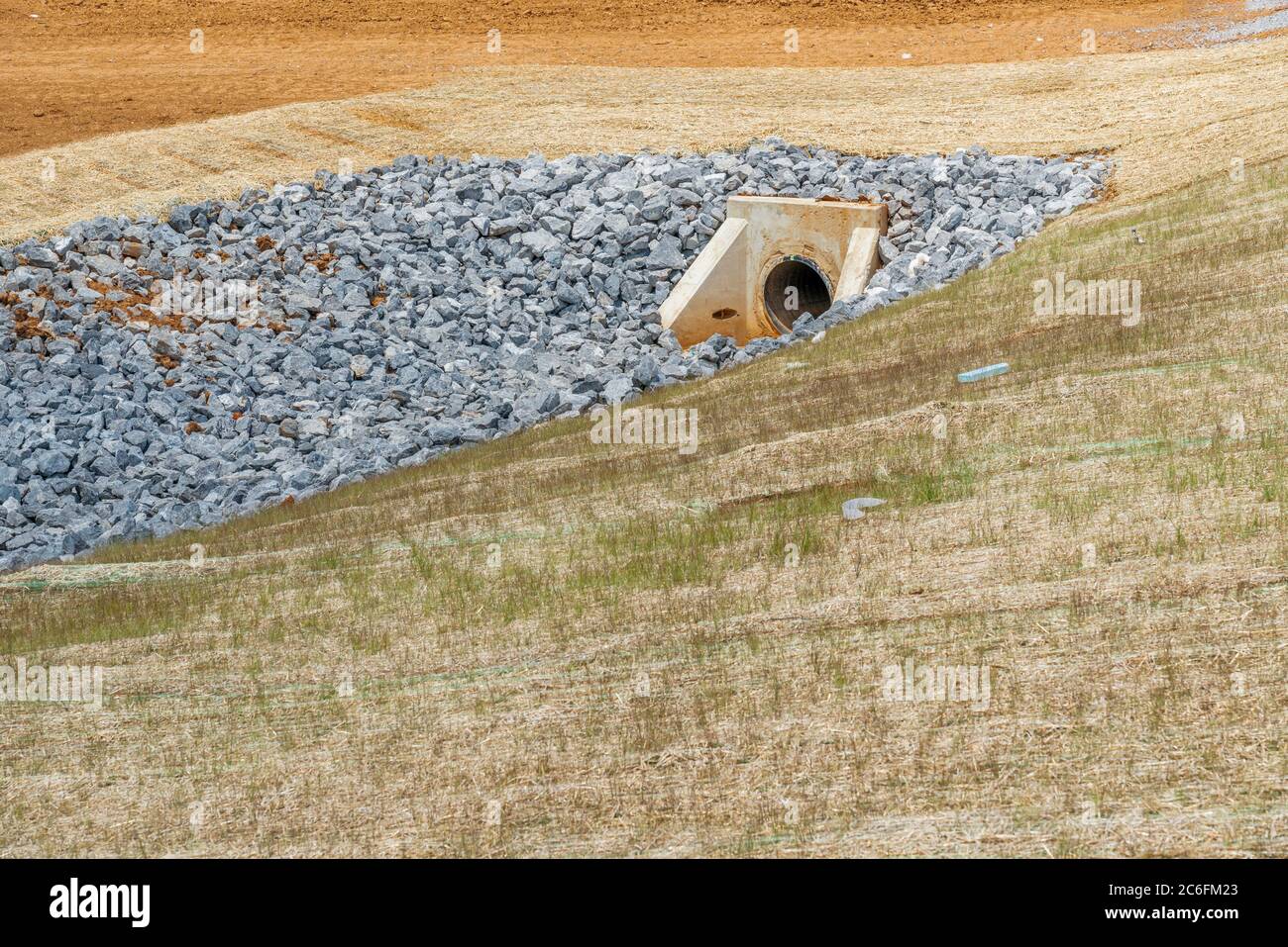 Ditch drainage culvert hi-res stock photography and images - Alamy