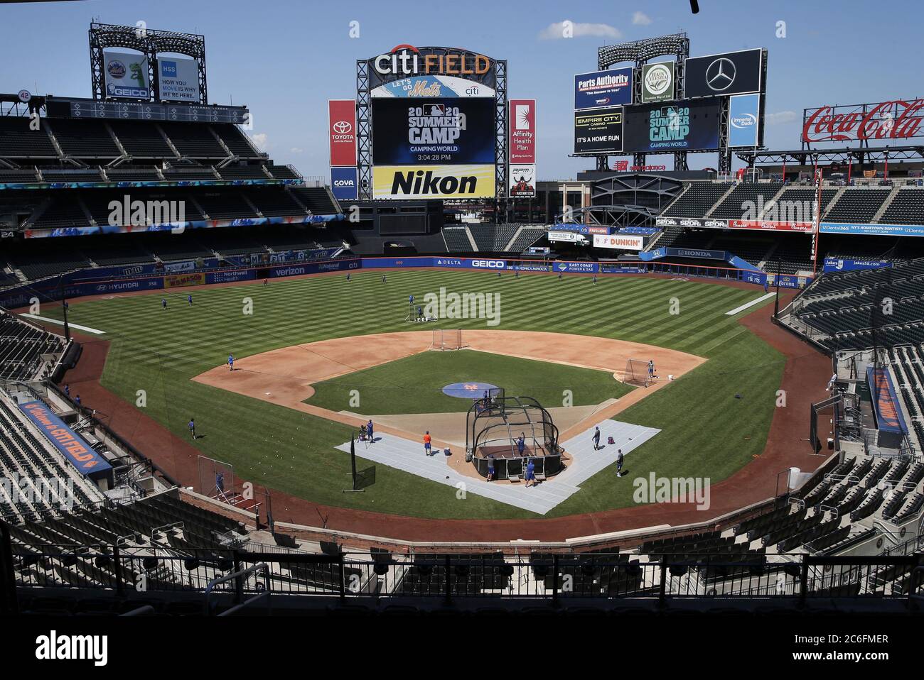 Mets baseball training hi-res stock photography and images - Alamy