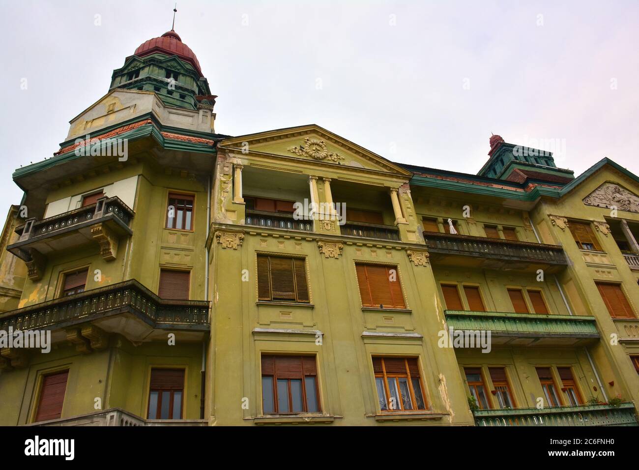 Szechenyi palace, Timișoara, Temesvár, Temeswar, Timiș County, Romania ...