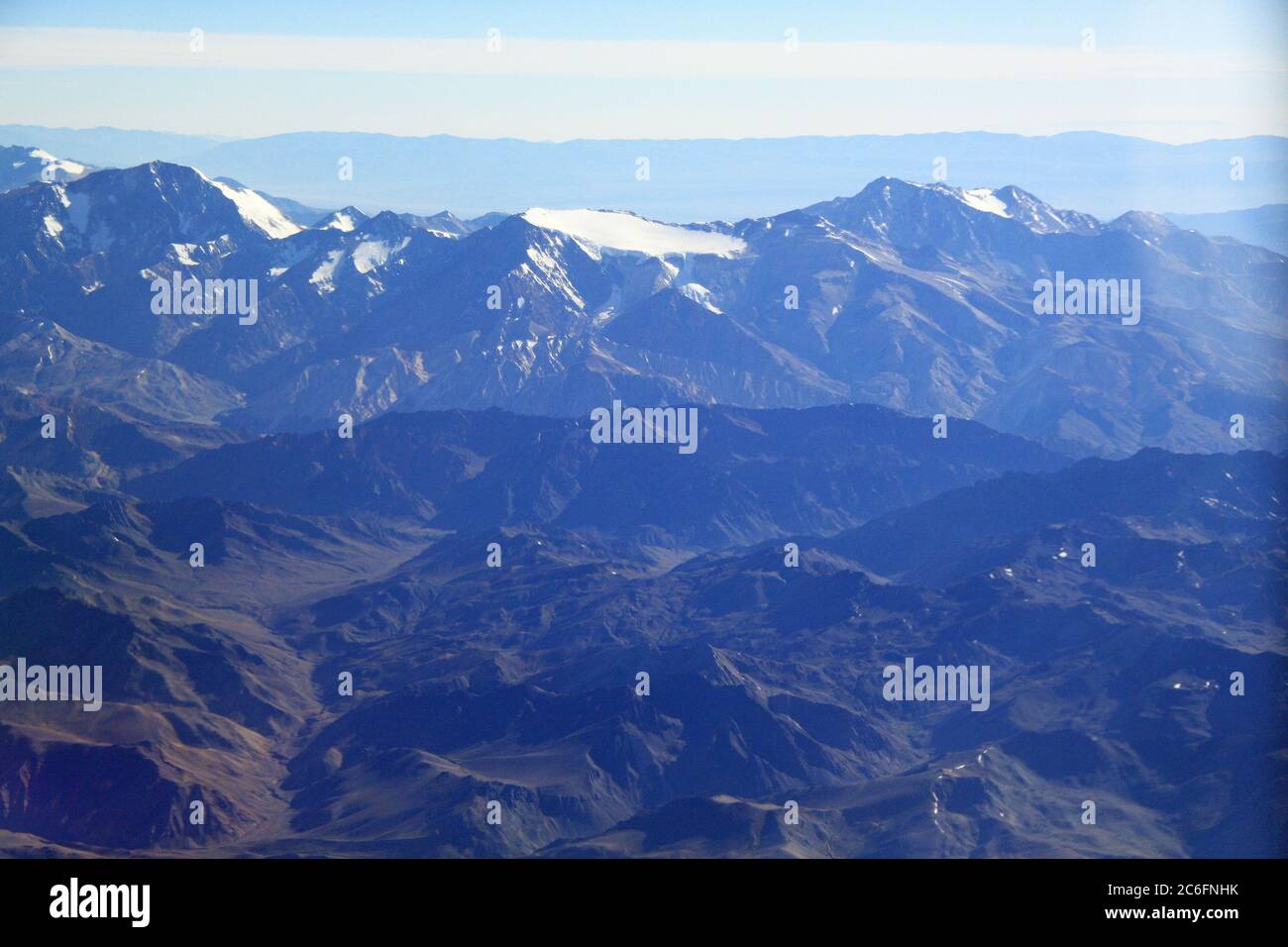 aerial views of Chile Stock Photo - Alamy