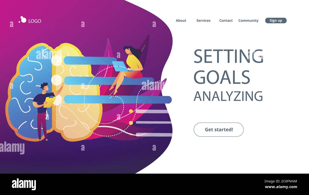 Strategic goals Stock Vector Images - Alamy