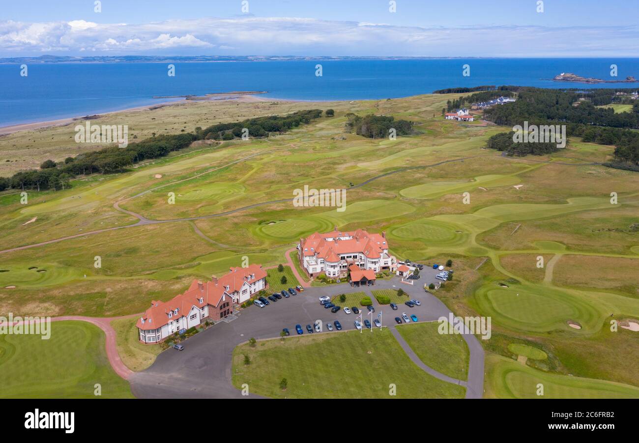 North berwick golf aerial hi-res stock photography and images - Alamy