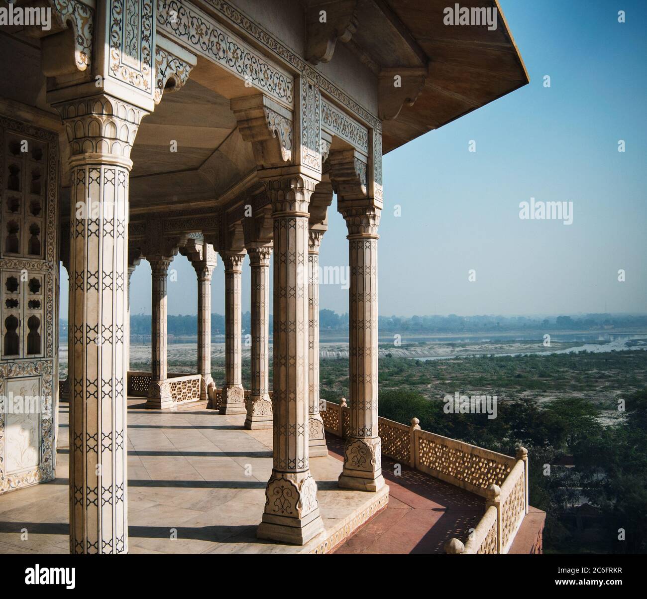 Architectural detail of Agra Fort, Agra, India Stock Photo - Alamy