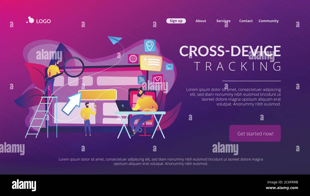 Cross device tracking hi-res stock photography and images - Alamy