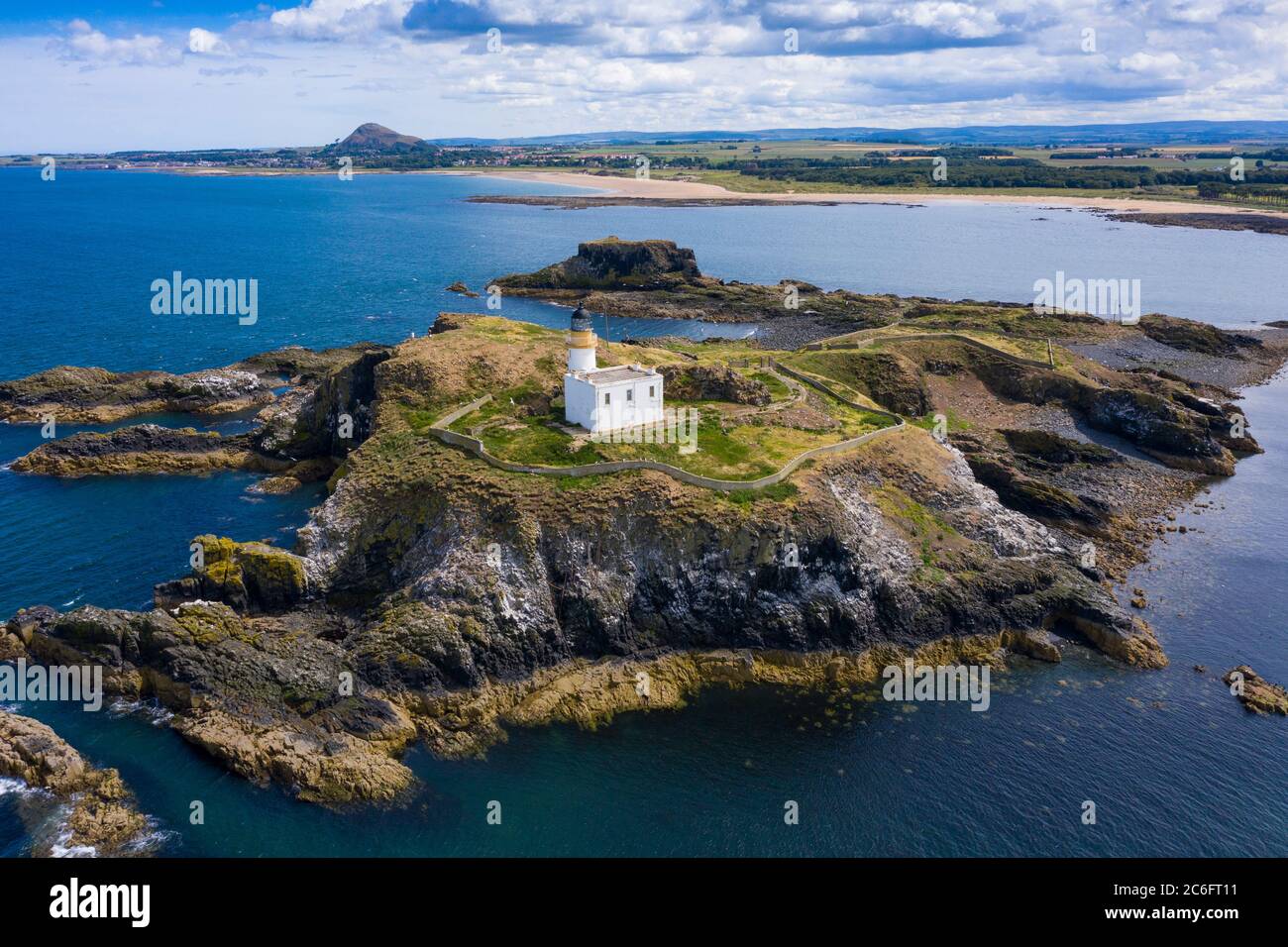 Fidra island hi-res stock photography and images - Alamy