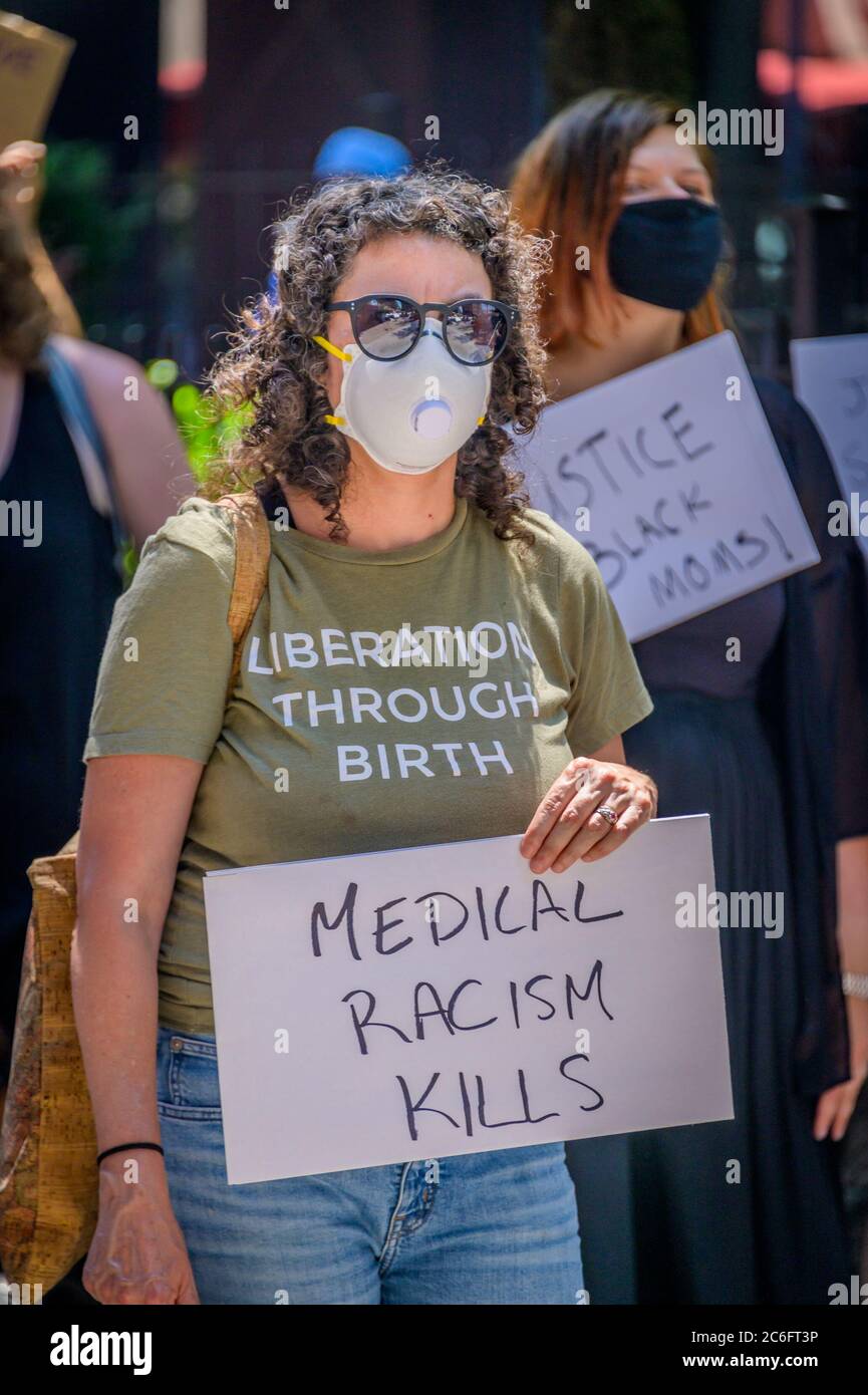 USA. 09th July, 2020. Family members, activists and concerned citizens ...