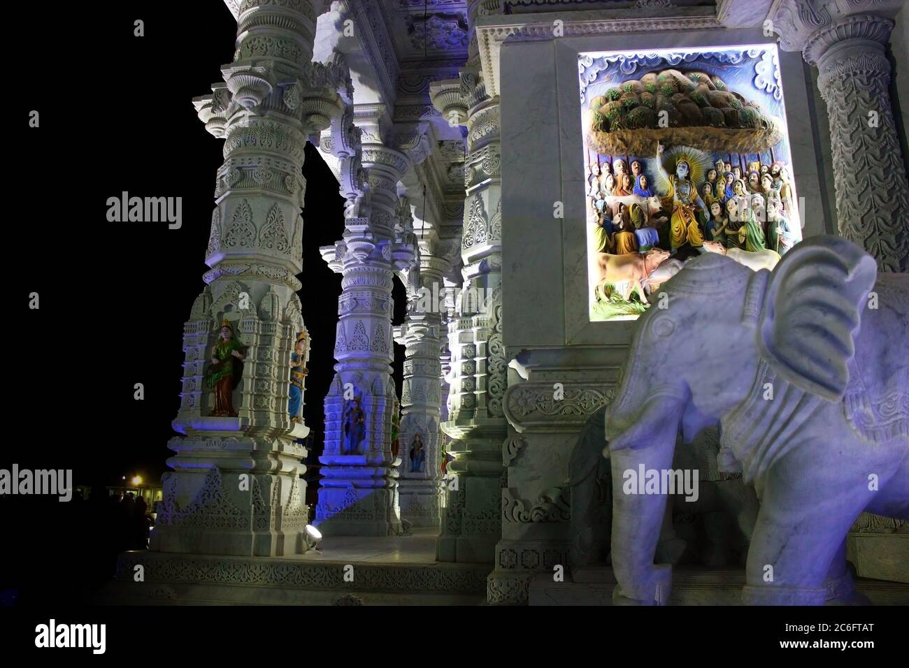 Prem mandir vrindavan hi-res stock photography and images - Alamy