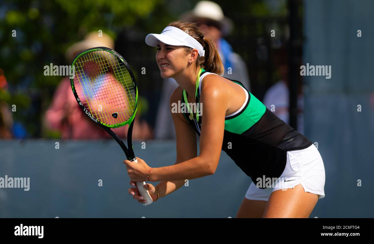 Belinda bencic practice hi-res stock photography and images - Alamy
