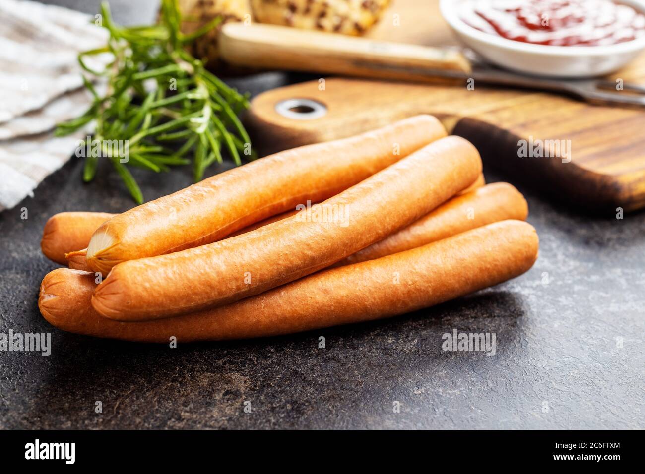 Frankfurter hot dog hi-res stock photography and images - Alamy