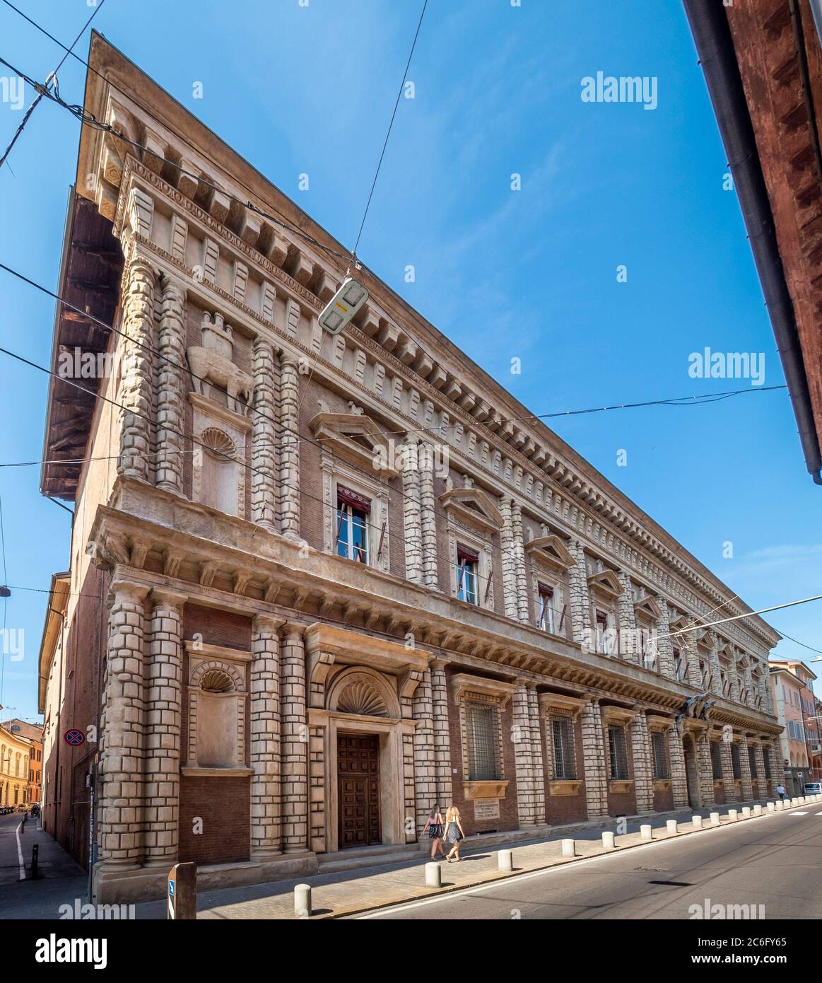 Palazzo Fantuzzi, Bologna, Italy Stock Photo - Alamy