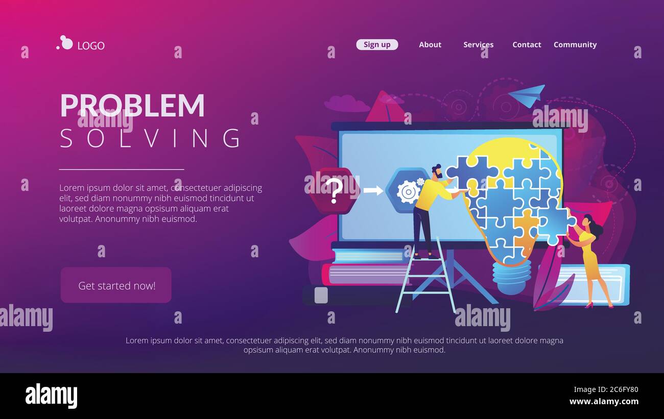 Problem solving techniques hi-res stock photography and images - Alamy