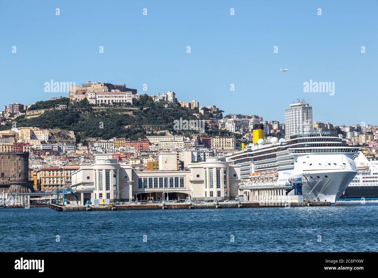 Naples italy city hill fort hi-res stock photography and images - Alamy