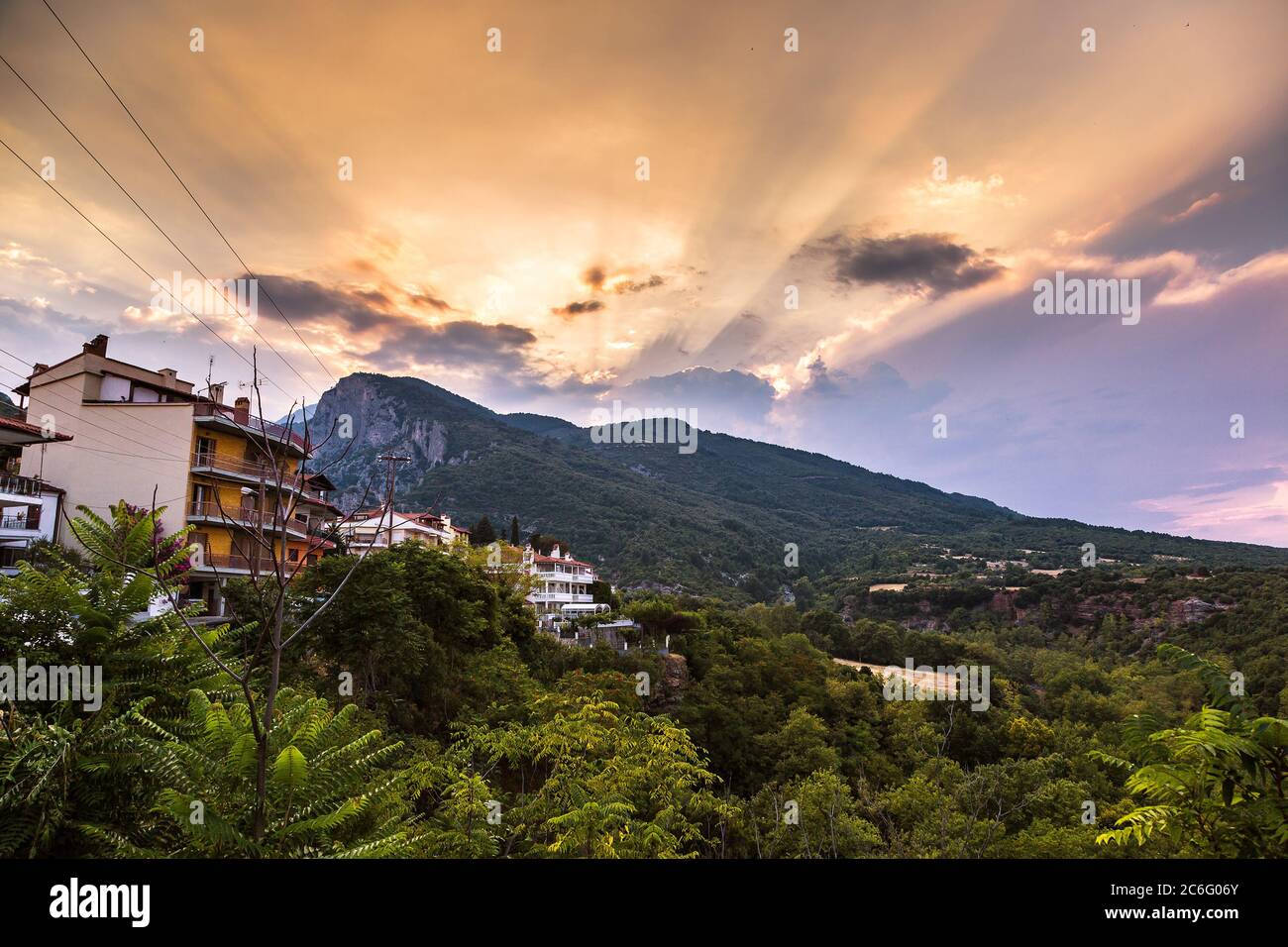Mount olympus greece light hi-res stock photography and images - Alamy