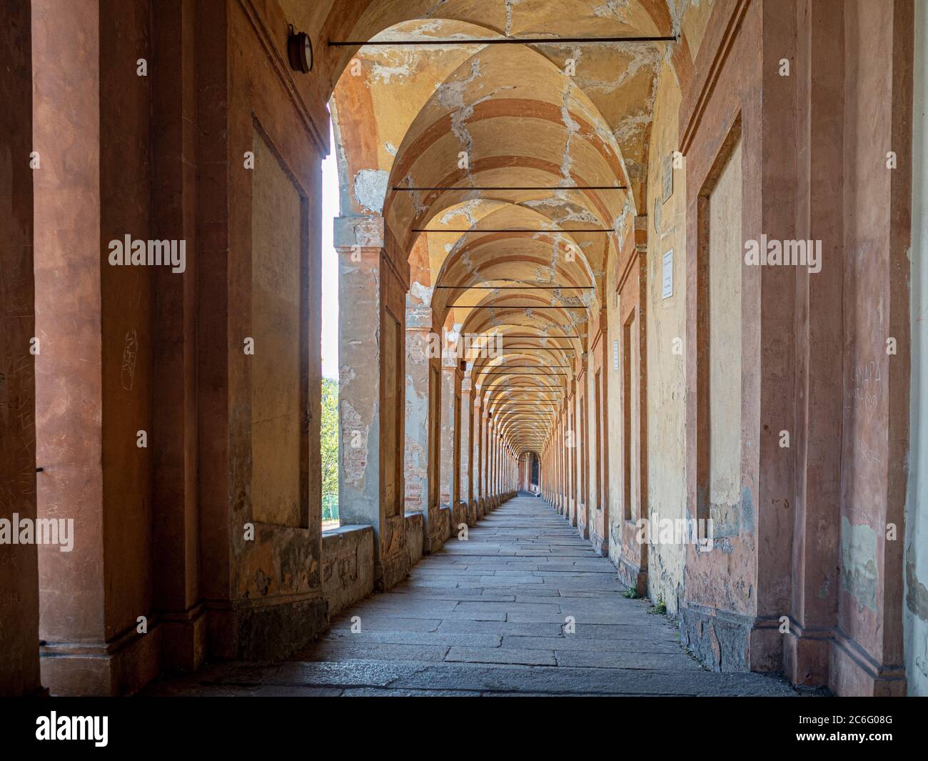 Portici di San Luca. The 3.5km long portico that leads from the centre ...