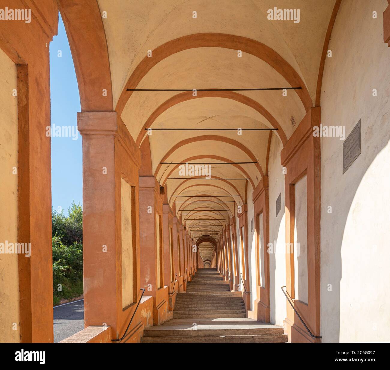 Portici di San Luca. The 3.5km long portico that leads from the centre ...