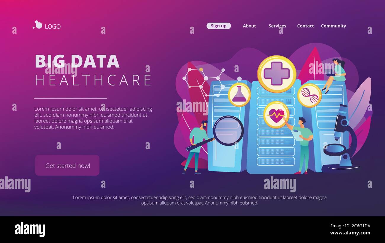 Big Data Healthcare High Resolution Stock Photography and Images - Alamy