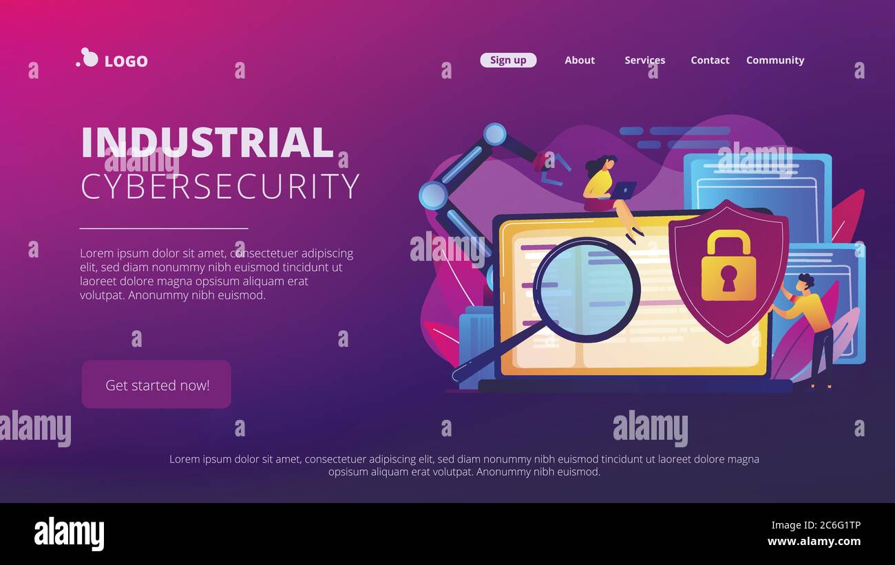 Cybersecurity threat Stock Vector Images - Alamy