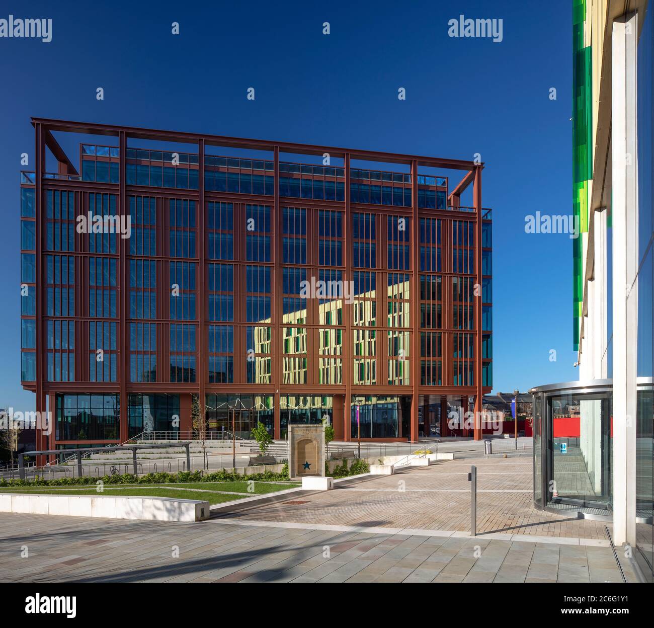 External daytime views of The Lumen building on Newcastle Helix ...