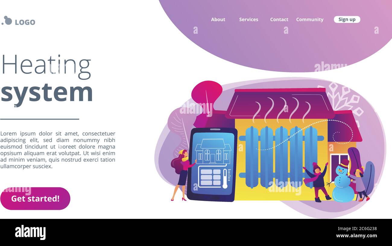 Remote energy system Stock Vector Images - Alamy