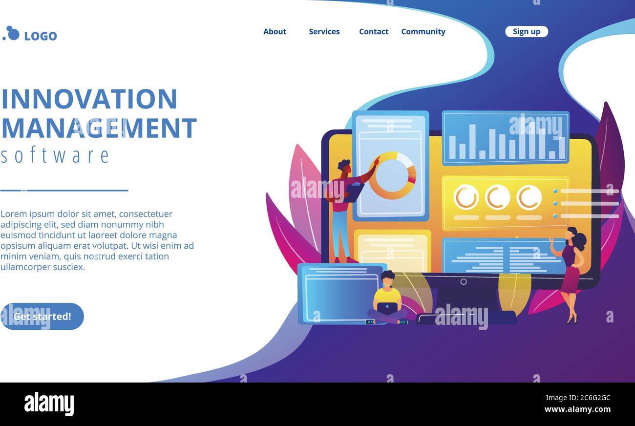 Brainstorming software Stock Vector Images - Alamy