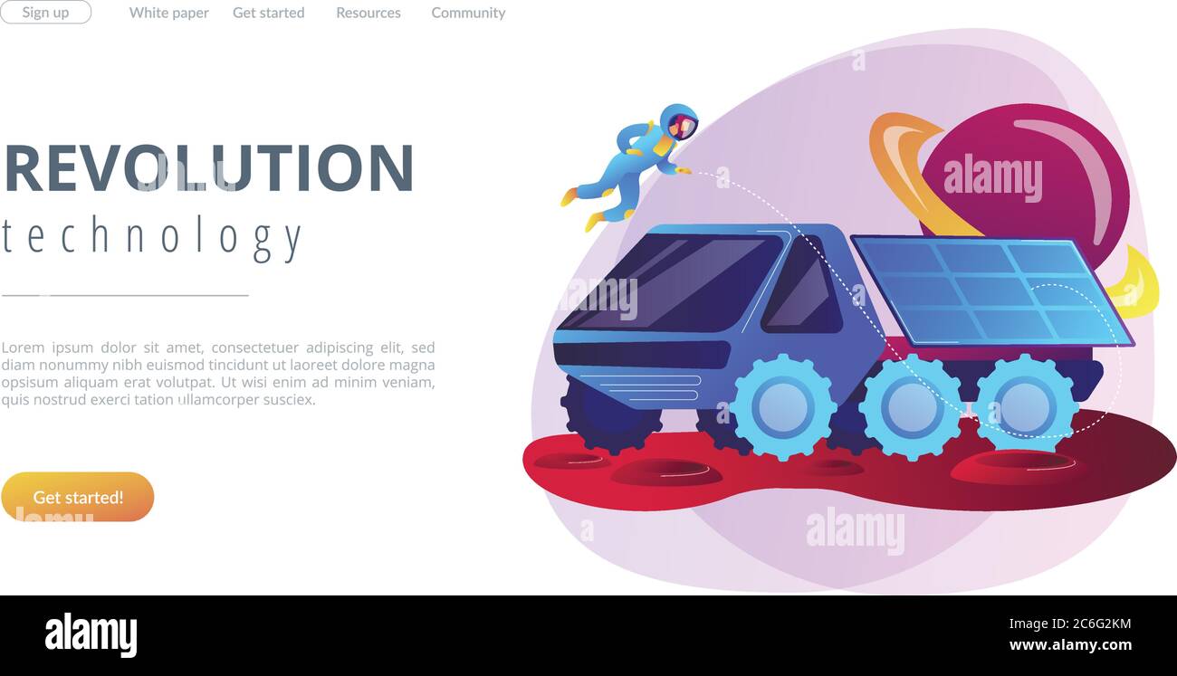 Mars explorer Cut Out Stock Images & Pictures - Alamy