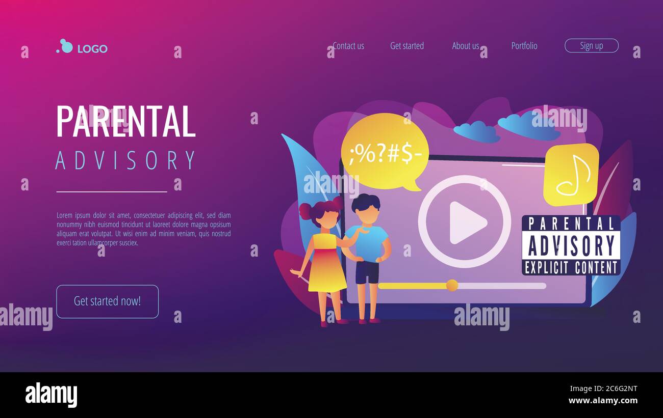 Parental advisory sticker hi-res stock photography and images - Alamy