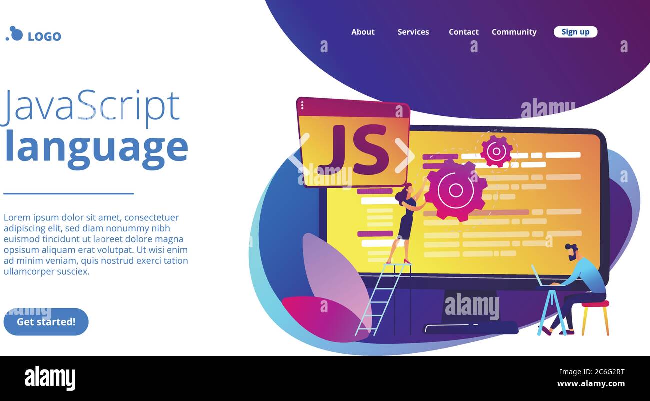 Javascript engine hi-res stock photography and images - Alamy