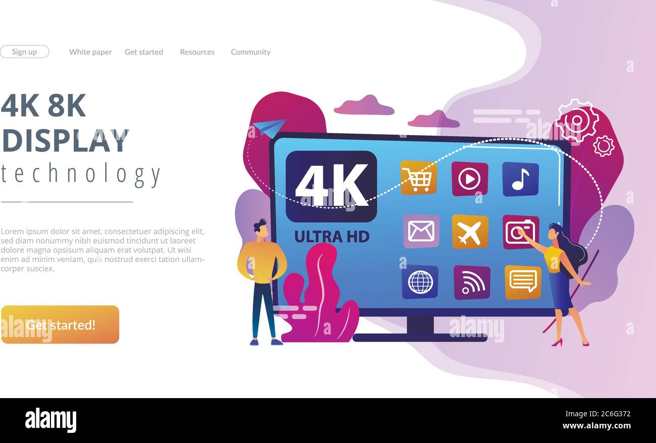 Hd landing Stock Vector Images - Alamy