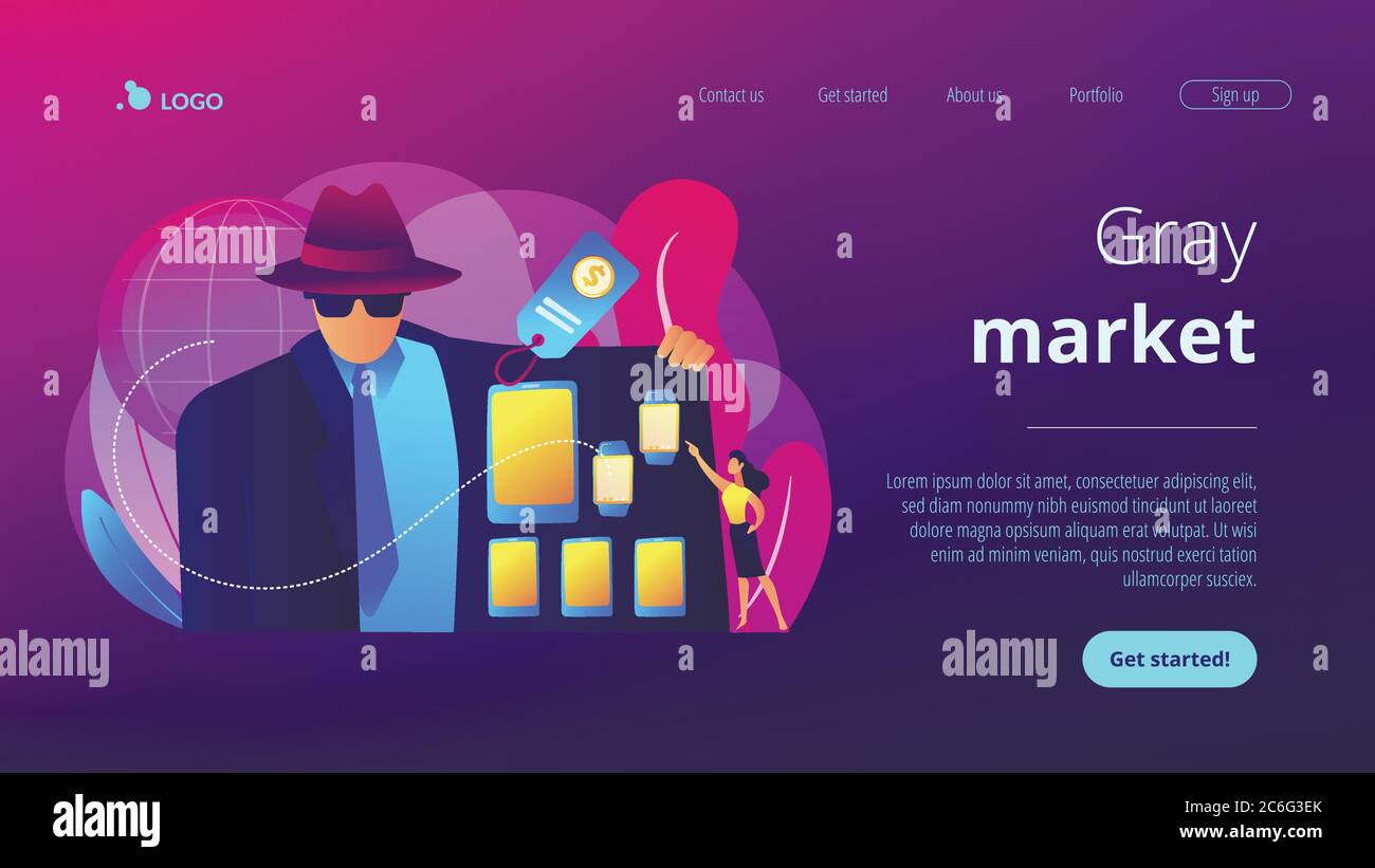 Gray market hi-res stock photography and images - Alamy