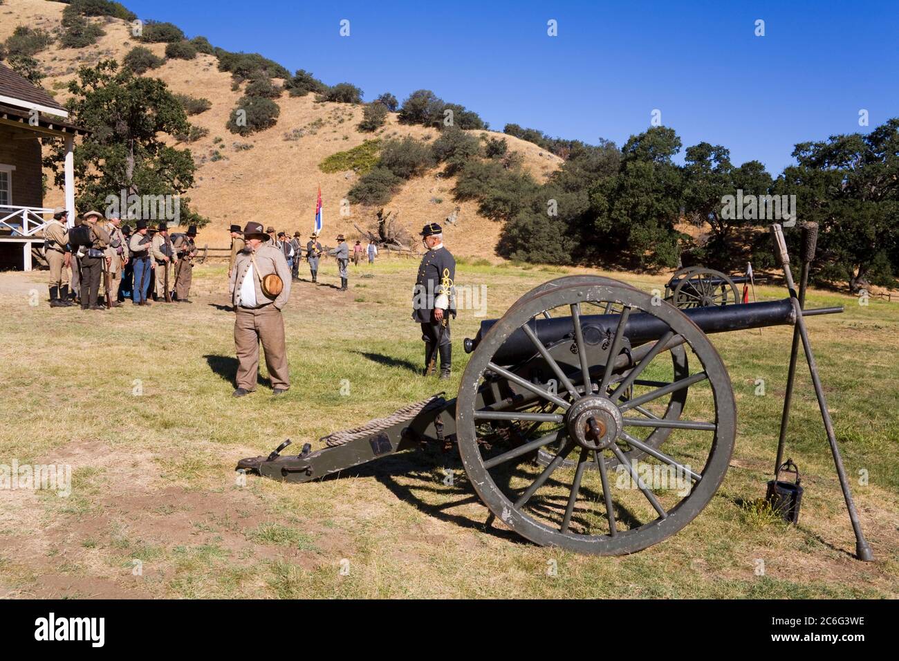 Fort Tejon State Historic Park,Lebec,Kern County,California,USA Stock ...