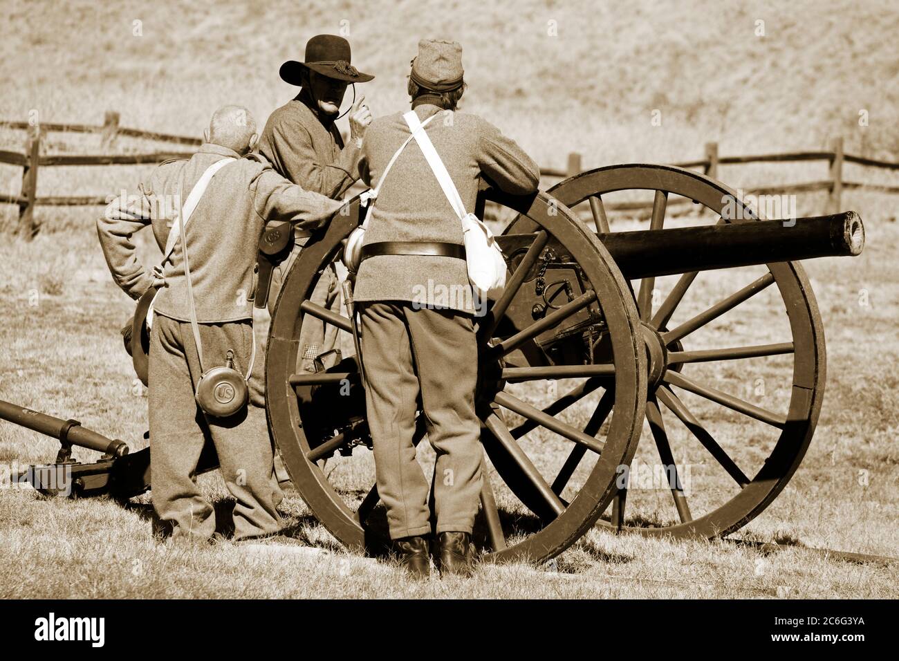 Civil War reenactment at Fort Tejon State Historic Park,Lebec,Kern ...