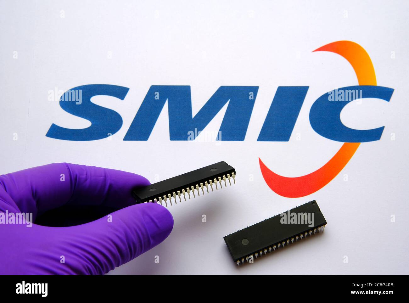 Semiconductor manufacturing international corporation hi-res stock ...