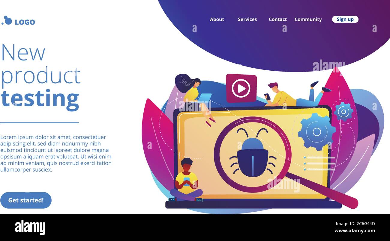 Beta tester Stock Vector Images - Alamy