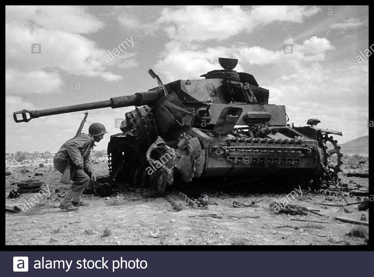 Destroyed Panzer Iv High Resolution Stock Photography and Images - Alamy